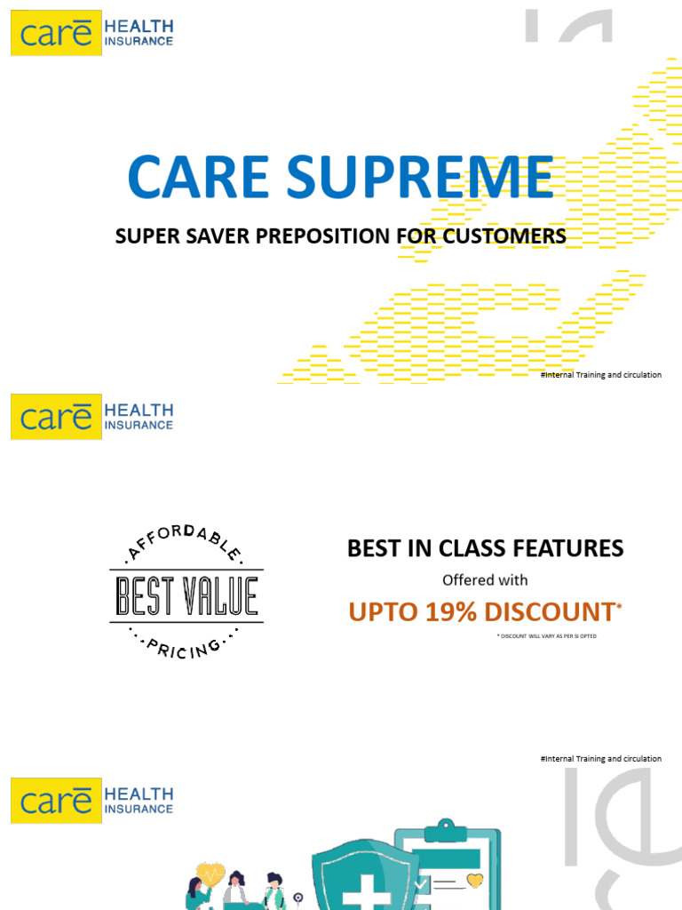 CARE Supreme Super Saver | PDF | Public Services | Health Care
