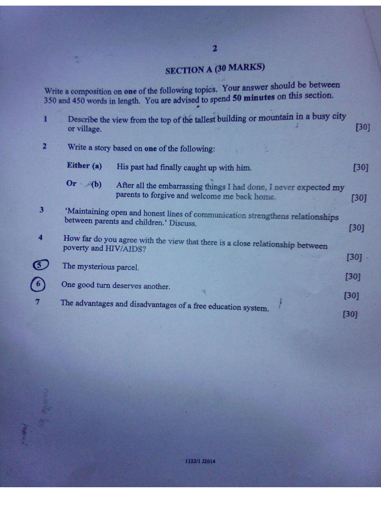 PDF - GO - 2014 June Paper 1 | PDF