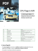 AVR Microprocessor SREG Overview | PDF | Computer Architecture ...