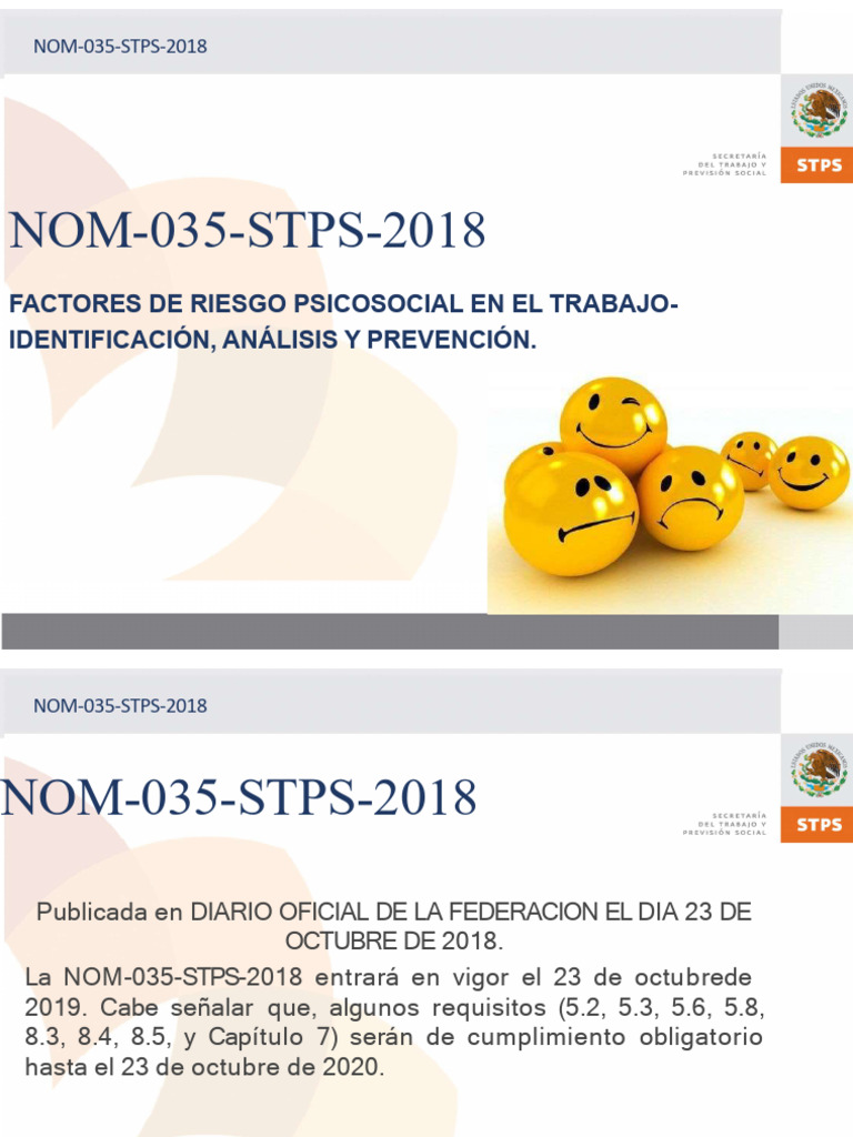 49. NOM-035-STPS-2018 | PDF | Acoso sexual | Violencia