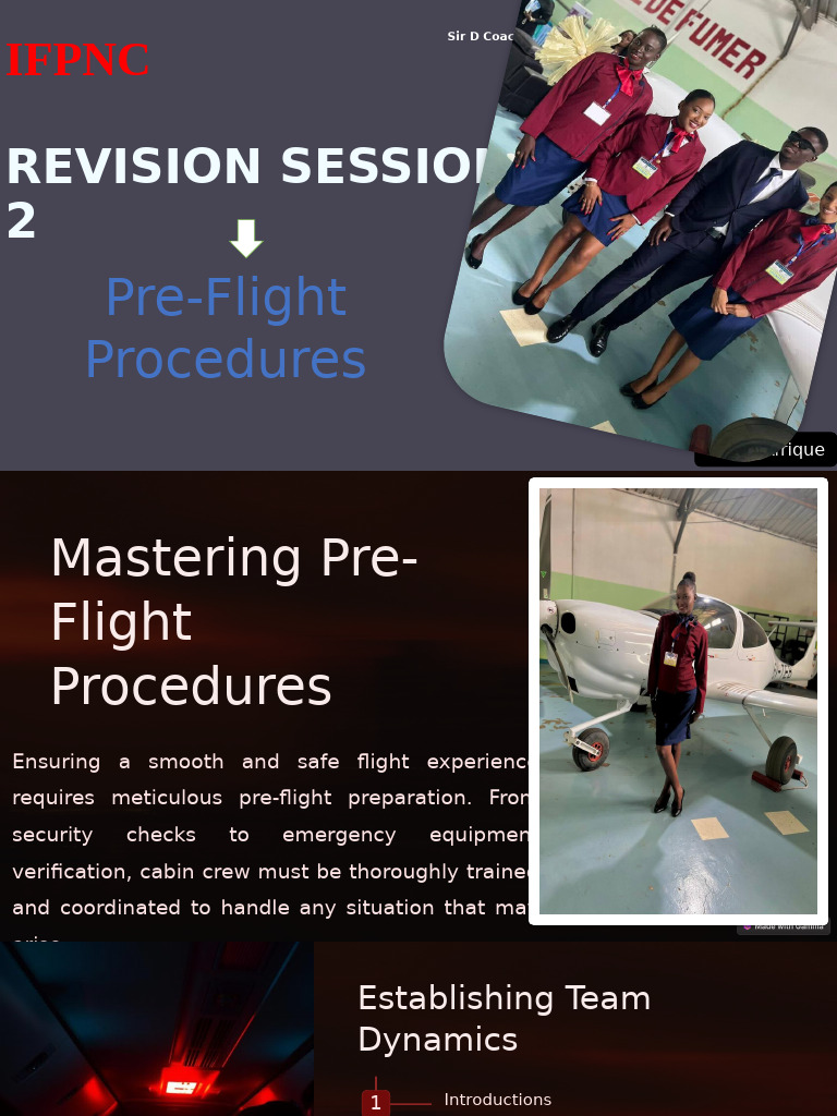 RS 2. Mastering-Pre-Flight-Procedures | PDF | Flight Attendant