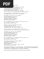 Golden Lyrics - Kpop Demon Hunters | PDF