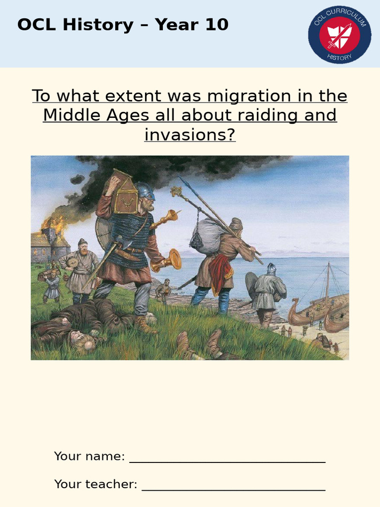 Viking Migration and Invasions in England | PDF | Danelaw