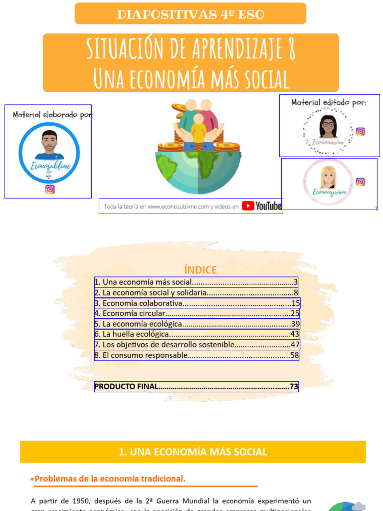 SA8 Una Economía Más Social | PDF | Residuos | Sustentabilidad