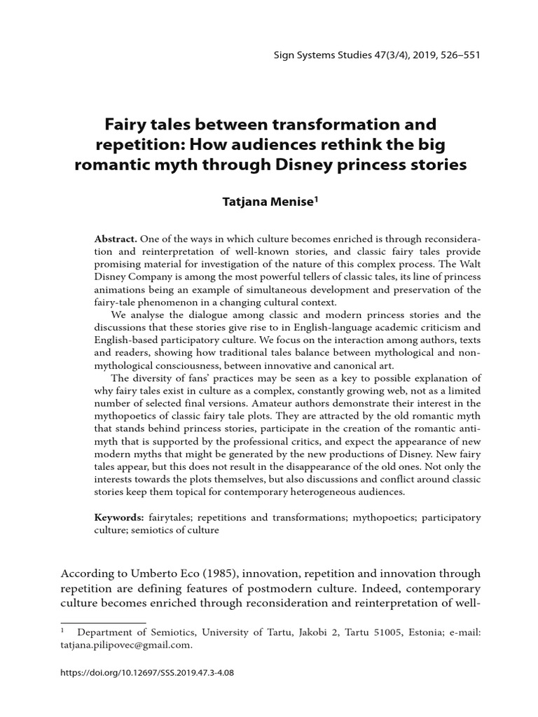 Fairy_tales_between_transformation_and_repetition_ | PDF | Fairy Tales ...