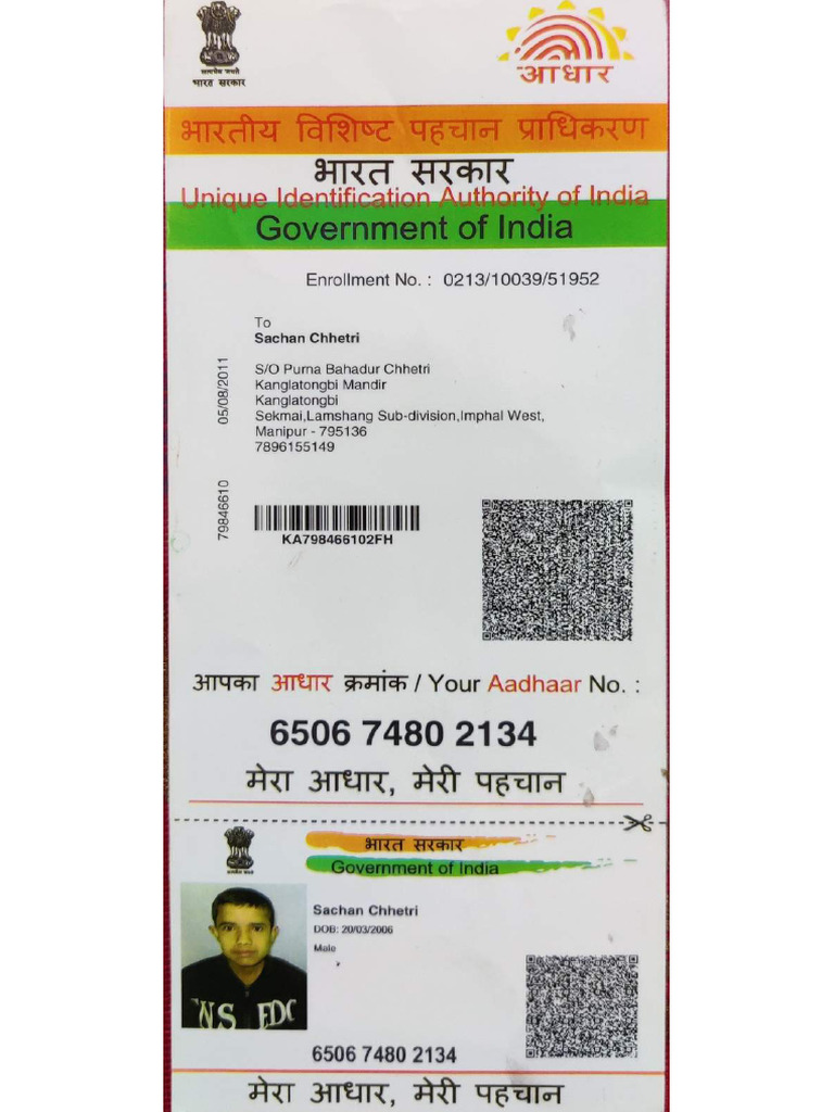 Card Indentity Compressed | PDF