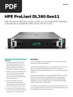 HPE ProLiant DL360 Gen12 Overview | PDF | Computer Security | Security