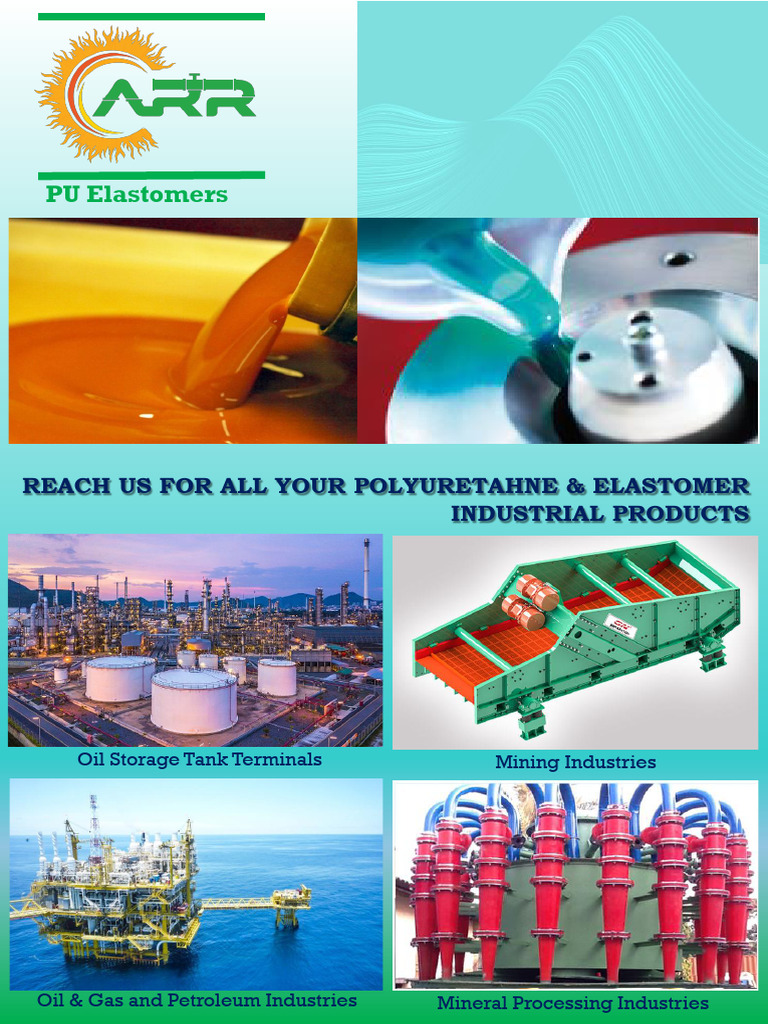 Polyurethane & Elastomer Products Supplier | PDF | Secondary Sector Of ...