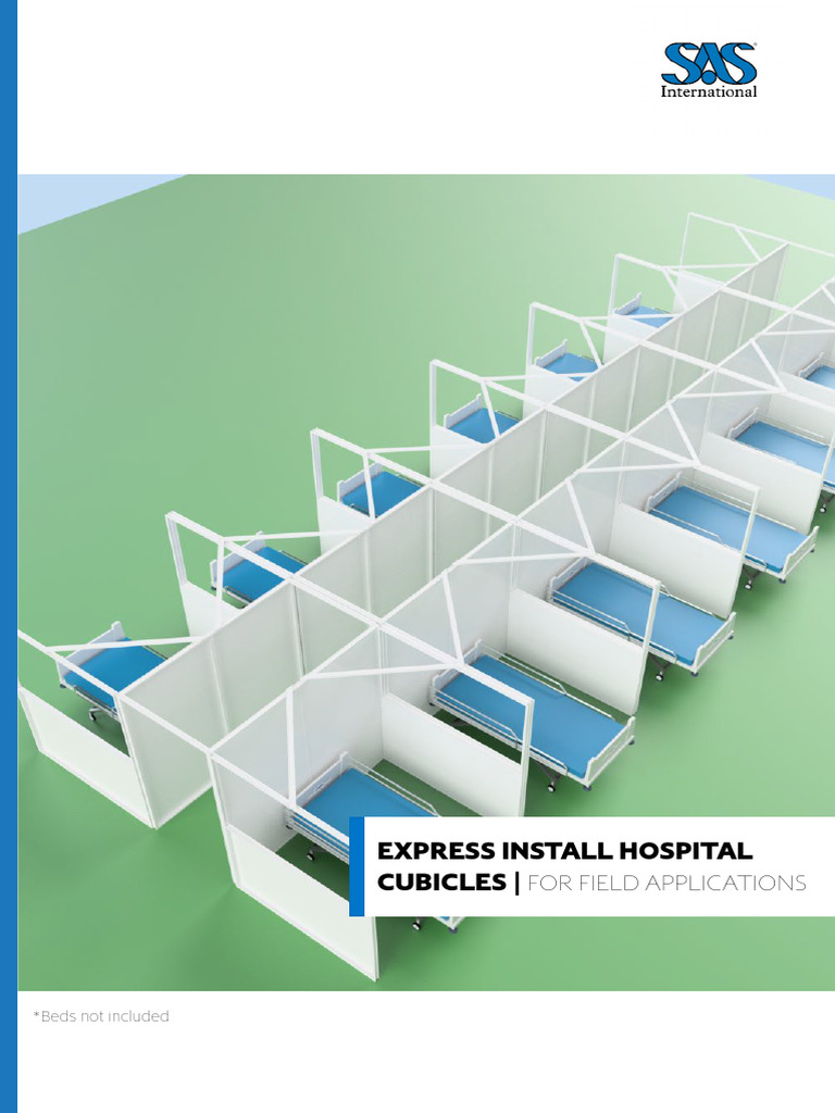 Express Install Hospital Cubicles Kit | PDF | Metals | Building Materials