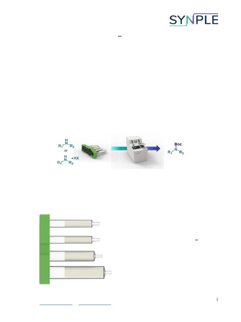 N-Boc Protection Procedure Overview | PDF | Amine | Organic Chemistry