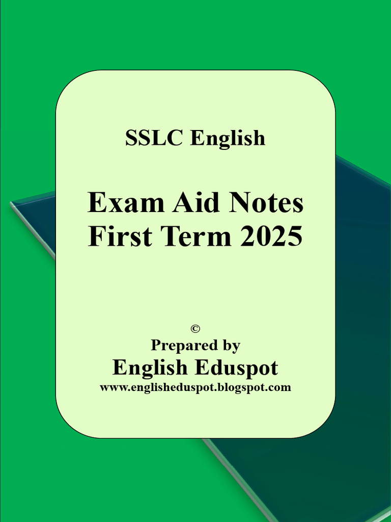 SSLC English Exam Notes: Trials & Triumphs | PDF | Gabriel García Márquez