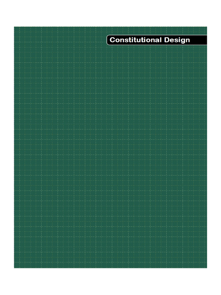 POL Science-Ch-2 - Constitutional Design Notes | PDF