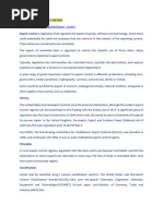 Commerce Control List Country Chart | PDF | International Relations