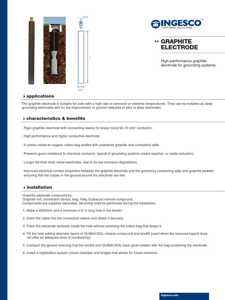 High-Performance Graphite Electrode | PDF | Corrosion | Graphite