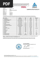 VLSFO RMG 380 Fuel Analysis Report | PDF | Fuel Oil | Chemical Substances
