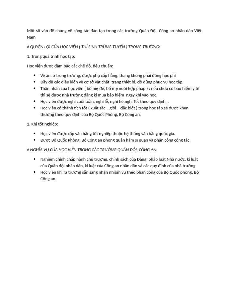 M t s v n Chung v c Ng t c o t o Trong c c Tr Ng Qu n i.docx; Filename = UTF 8''Một Số Vấn Đề ...