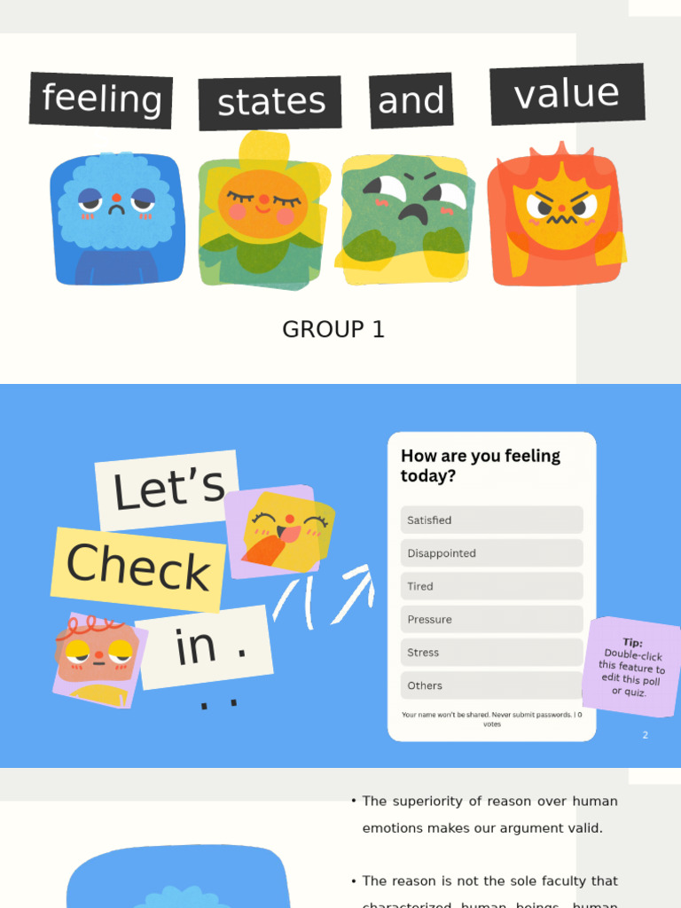 Understanding Feelings and Values | PDF | Feeling | Thought