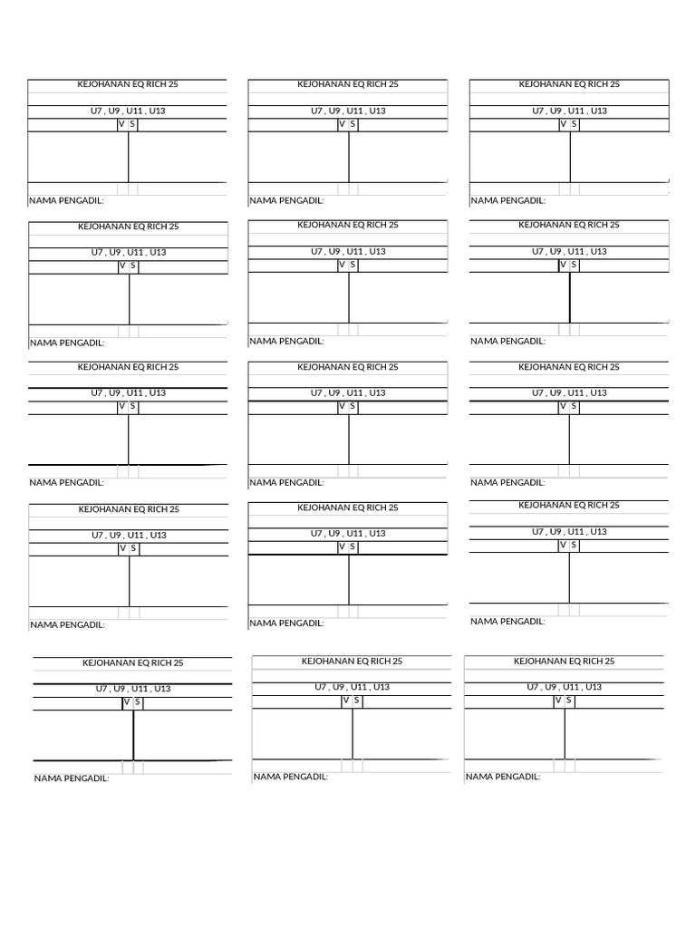 Score Kad Eq Rich 25 | PDF