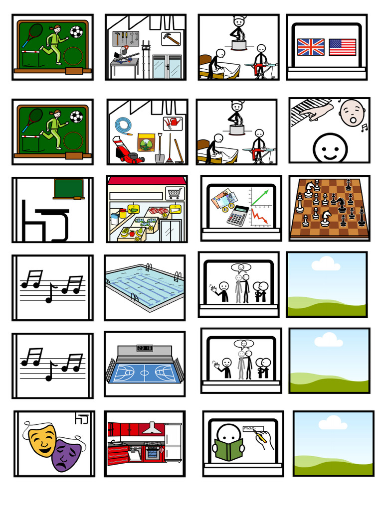 Horario Pictos | PDF