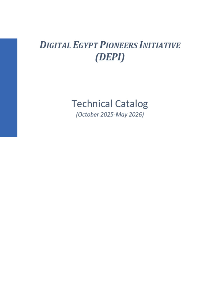 DEPI Round 4 Technical Catalog | PDF | Computer Security | Security
