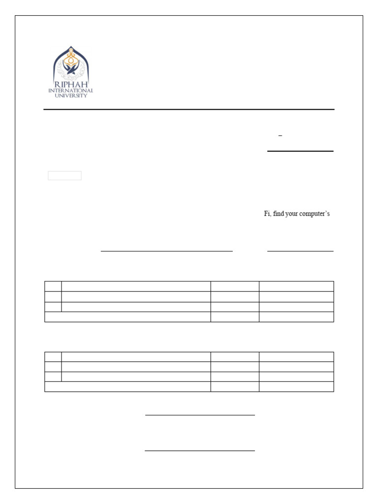 Lab # 2 - Navigating An Operating System, File Management and Basic Networking Skills | PDF ...