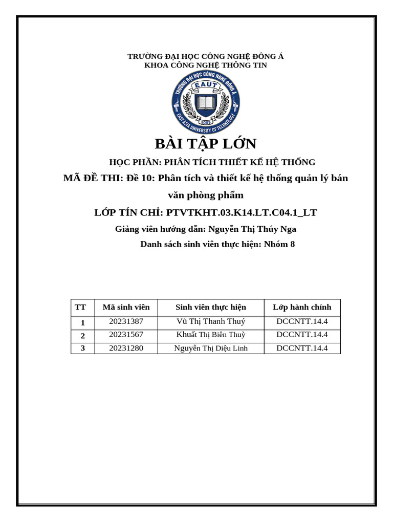 Nhóm 8-BTL | PDF