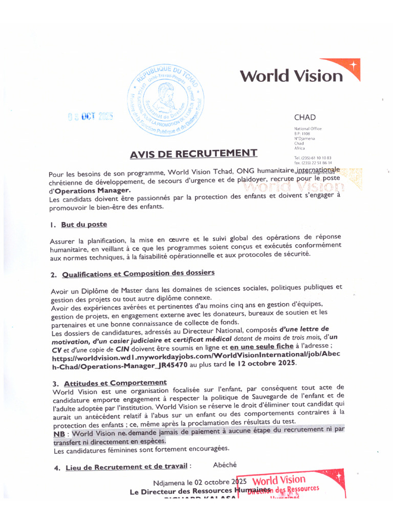Operations Manager | PDF