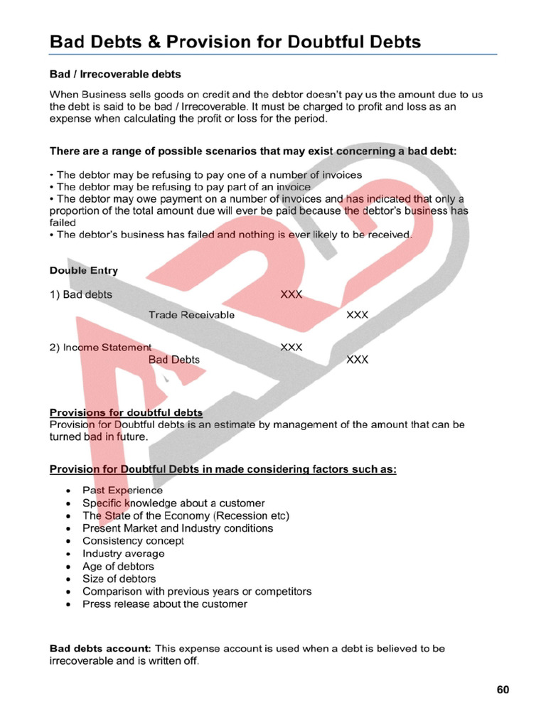 Bad Debt | PDF