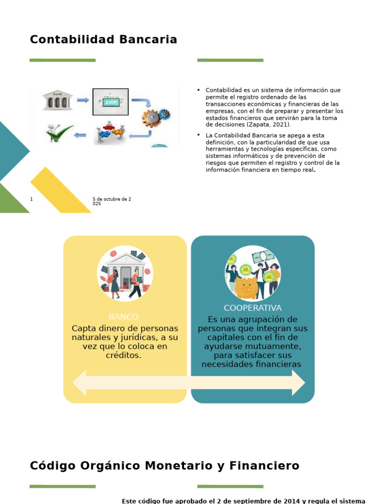 Unidad 2 Contabilidad Bancaria | PDF | Bancos | Interés