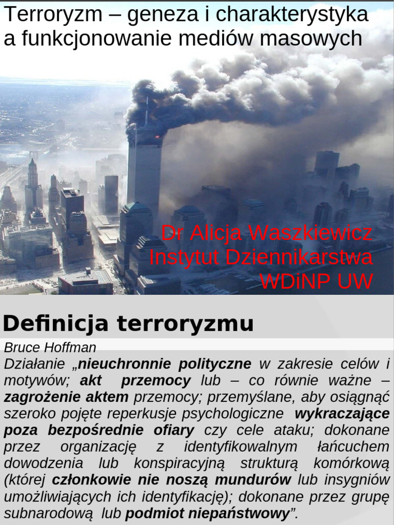 Terroryzm | PDF