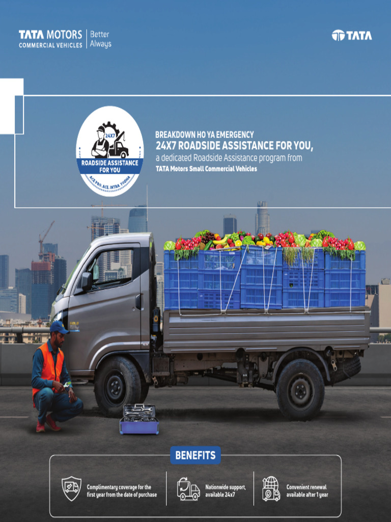 TATA RSA: 24/7 Roadside Assistance Benefits | PDF | Vehicle Technology ...