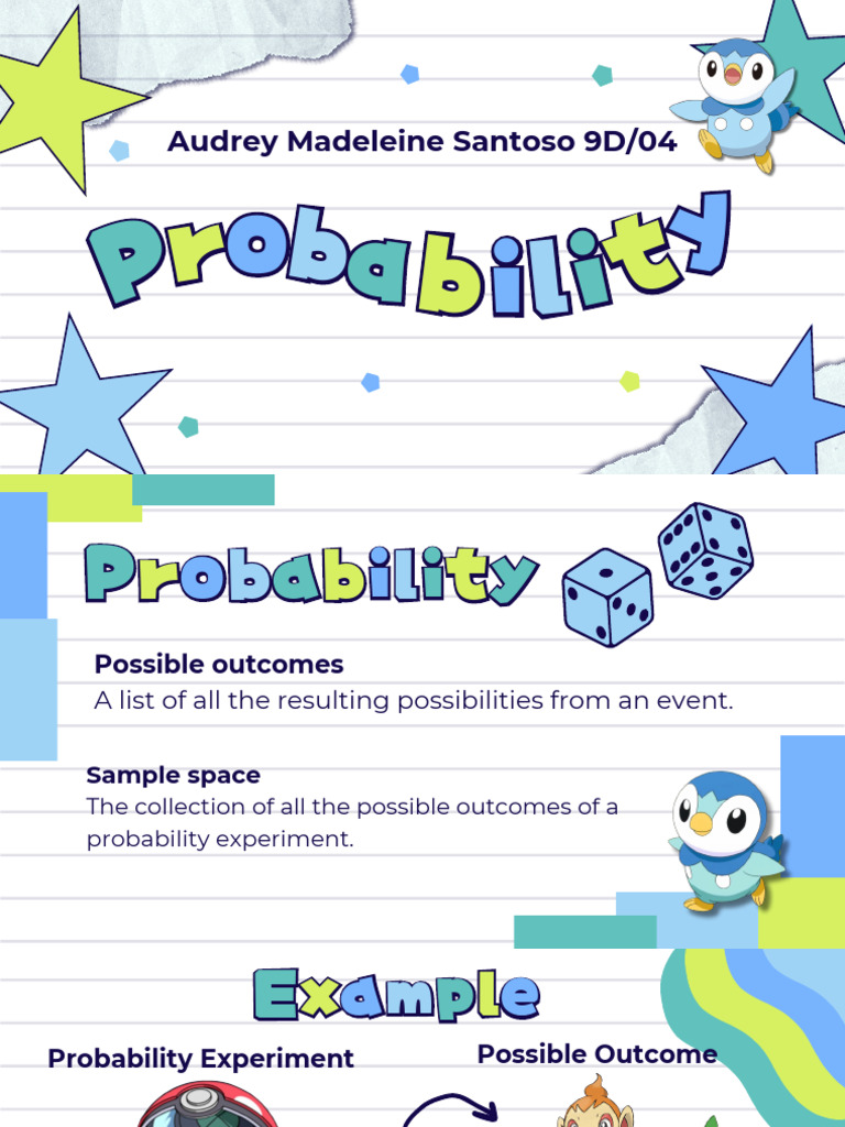 Understanding Probability with Pokémon Examples | PDF | Probability ...