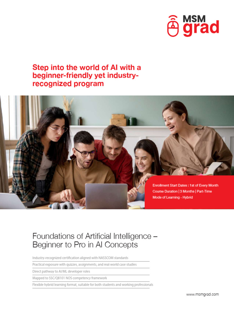 Foundations of Artificial Intelligence – Beginner to Pro in AI Concepts ...