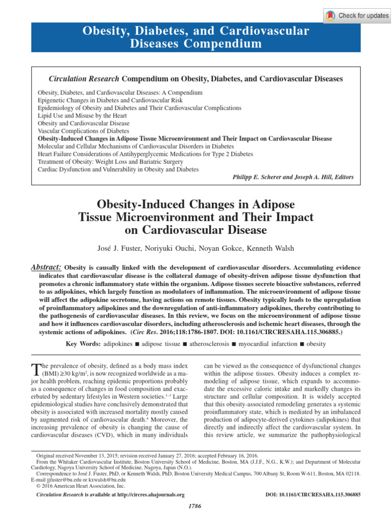 Circ 2016 Obesity-Induced Changes in Adipose Tissue Microenvironment ...
