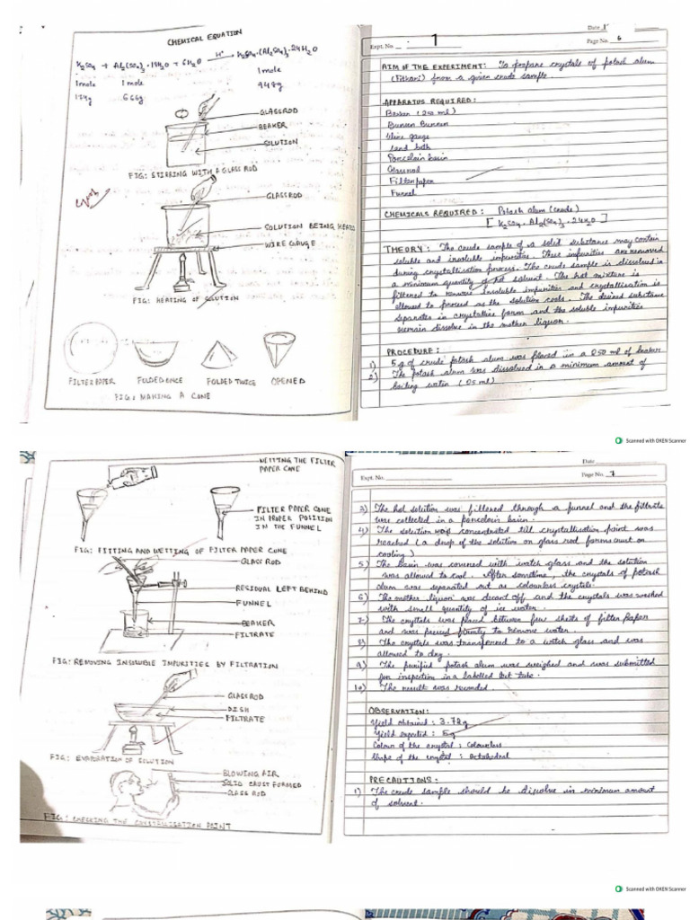 Xi Practical Chemistry | PDF