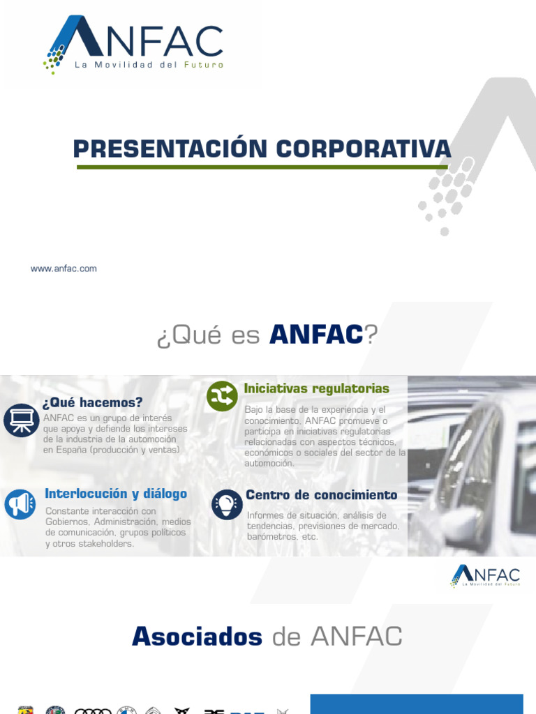 Presentacion ANFAC 2022 | PDF | Logística | Mercado (economía)