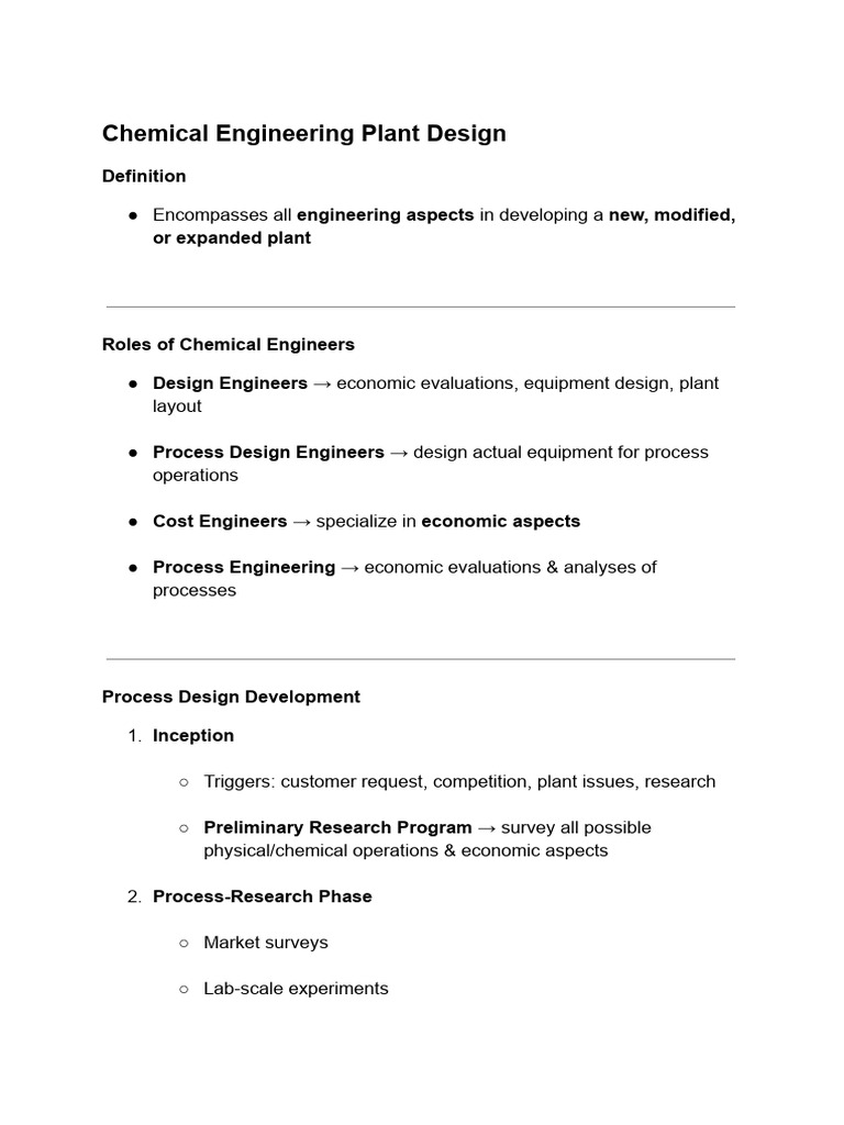 Chemical Engineering Plant Design | PDF | Chemical Reactor | Explosion
