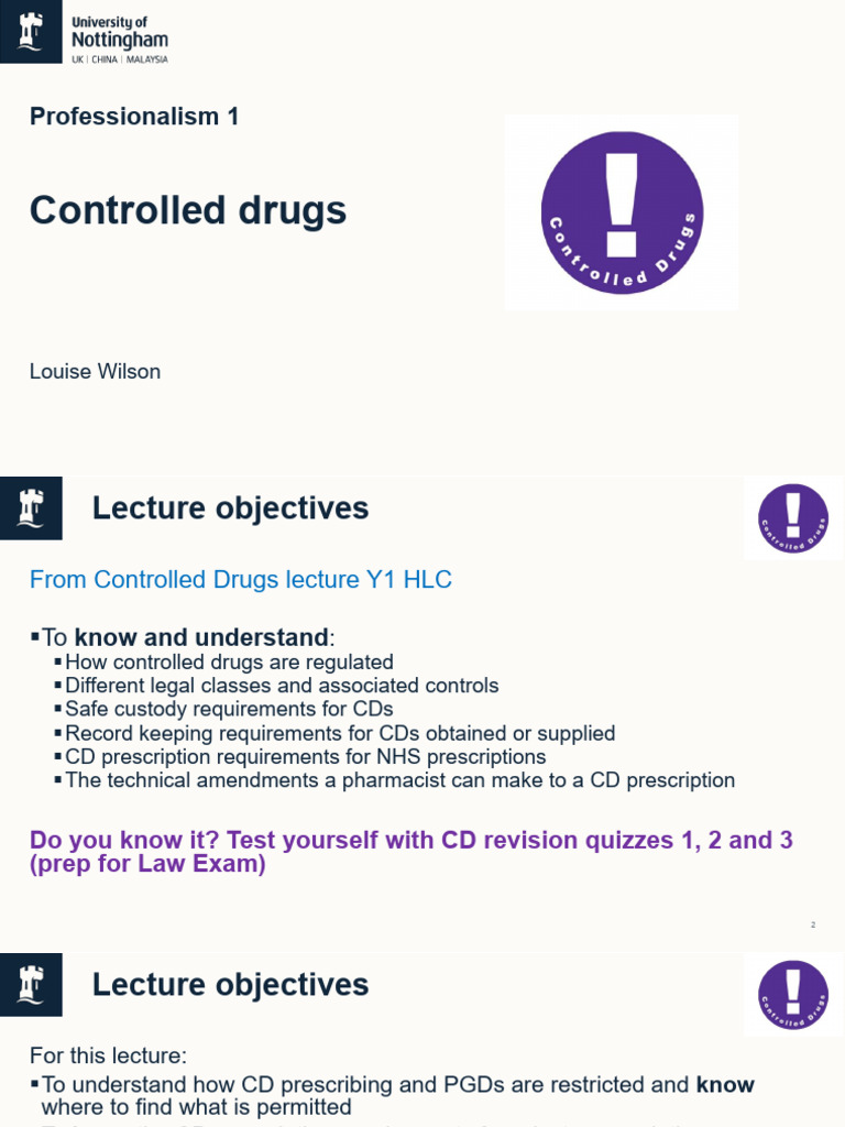 PAIN Professionalism 1 Lecture 25-26 (Moodle) | PDF | Medical Prescription | Prescription Drugs