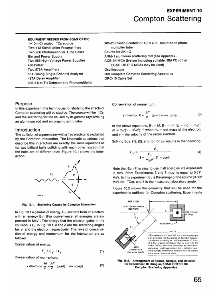 Ortec Exp10 | PDF