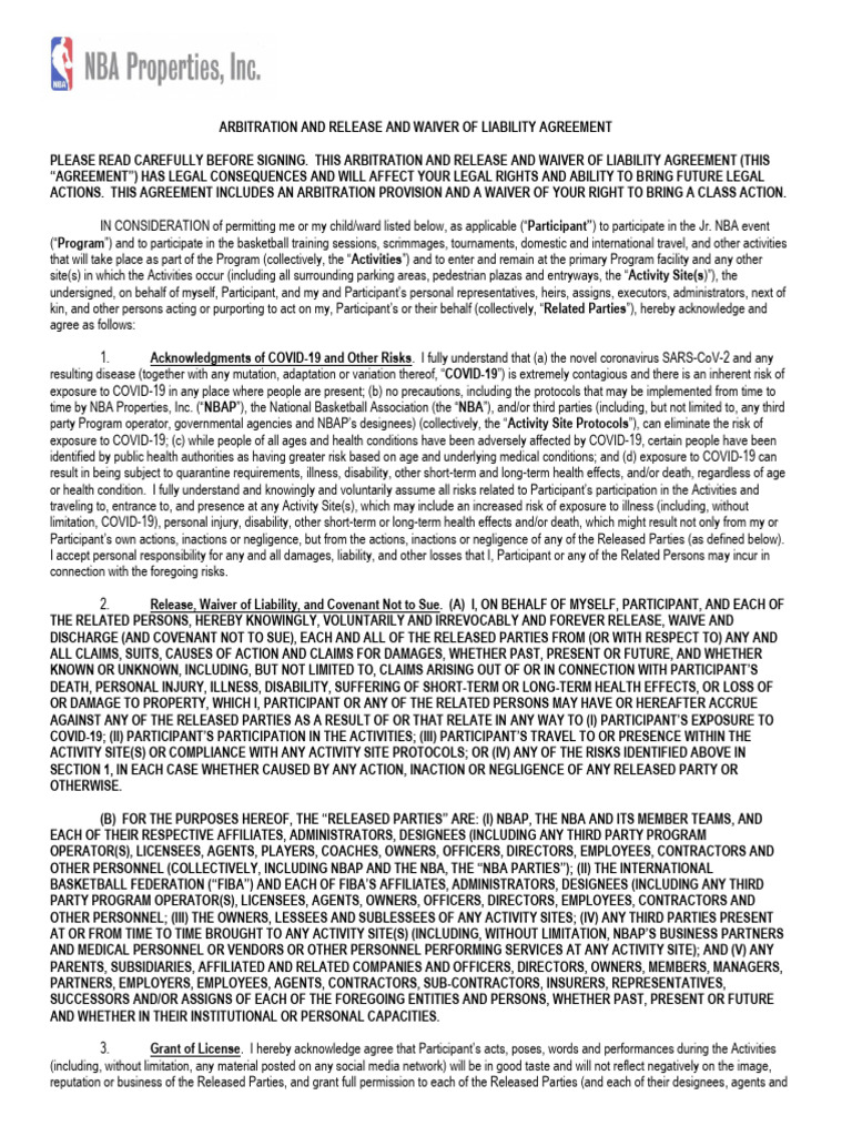 Waiver - OptIn Actualizado 2024 | PDF | Arbitration | Common Law