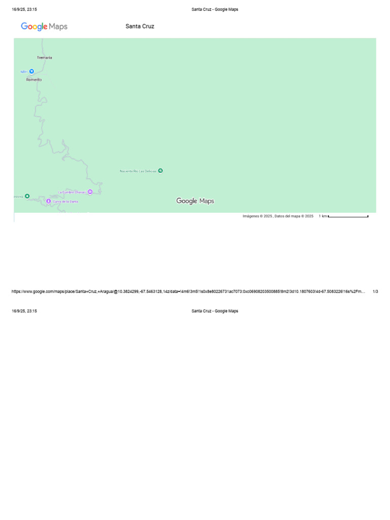 Santa Cruz - Google Maps4 | PDF