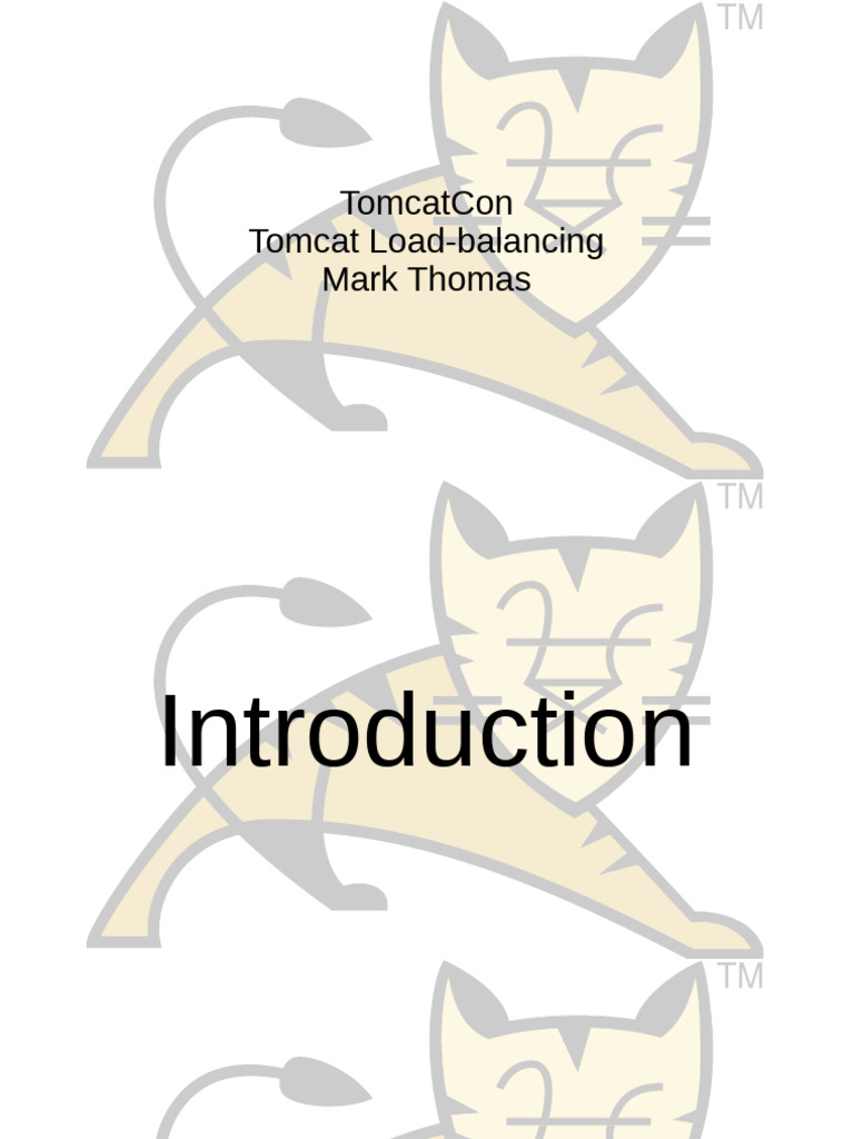 2017 05 17 D Tomcat Load Balancing | PDF | Load Balancing (Computing ...