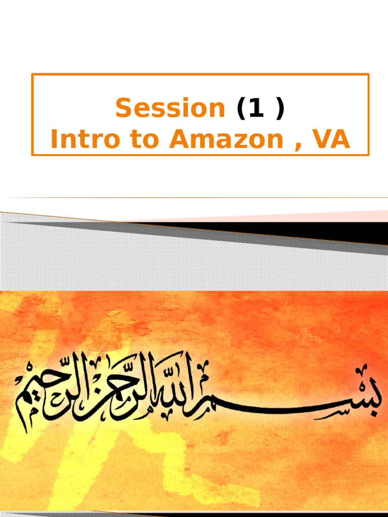 Class 1, Intro To Virtual Assistant. | PDF