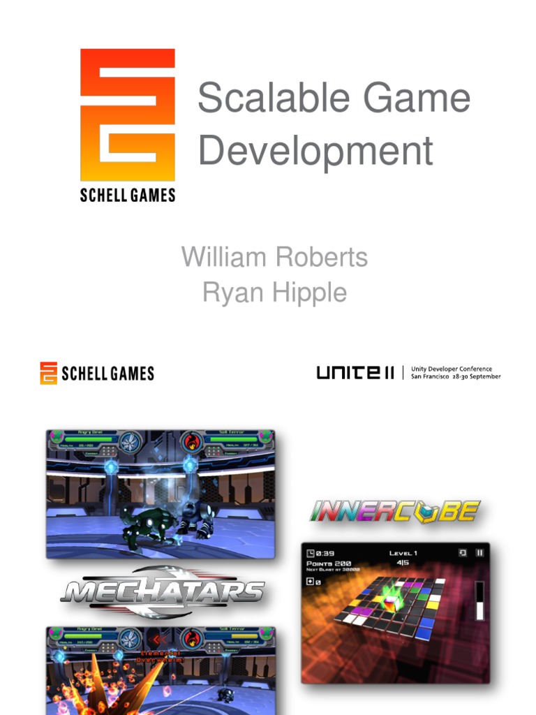 Unite 2011 Scalable Game Development | PDF | Microsoft Visual Studio ...