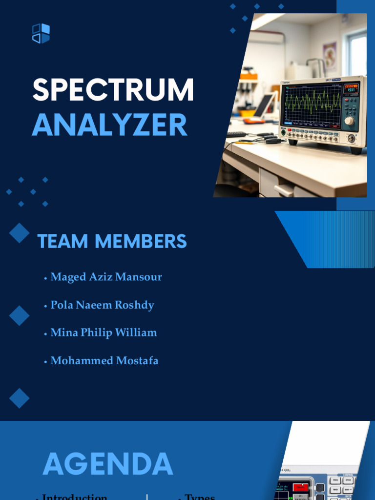 Spectrum Analyzer | PDF | Spectral Density | Digital Signal Processing