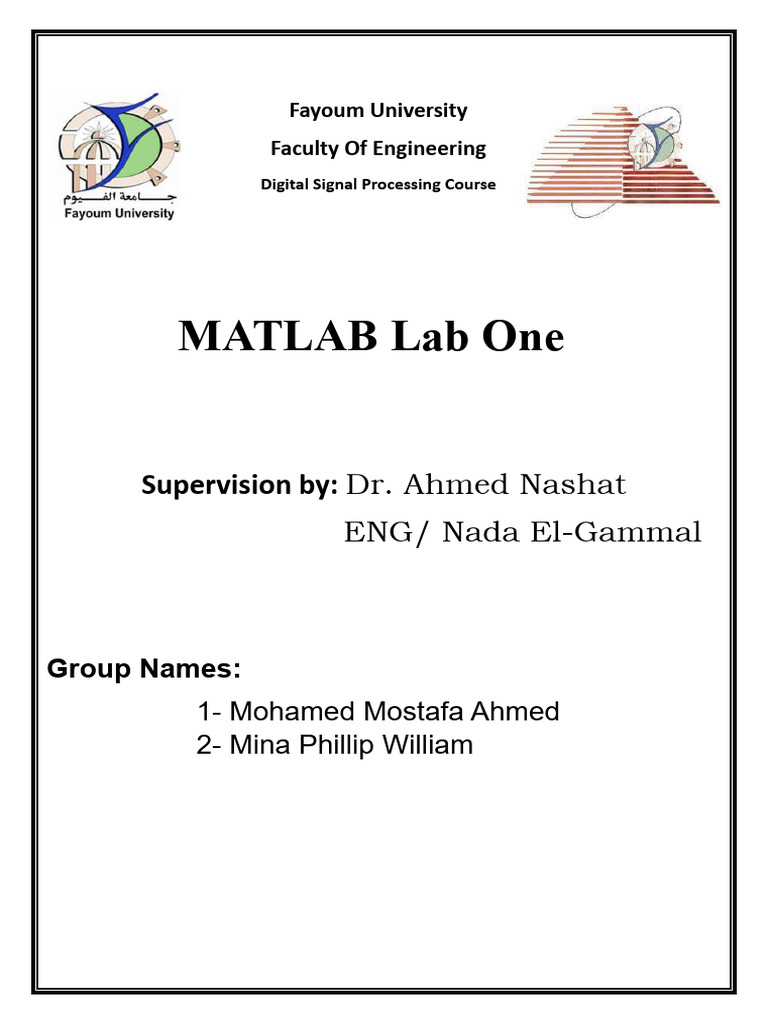 DSP Lab Report - 090643 | PDF | Low Pass Filter | Sampling (Signal ...