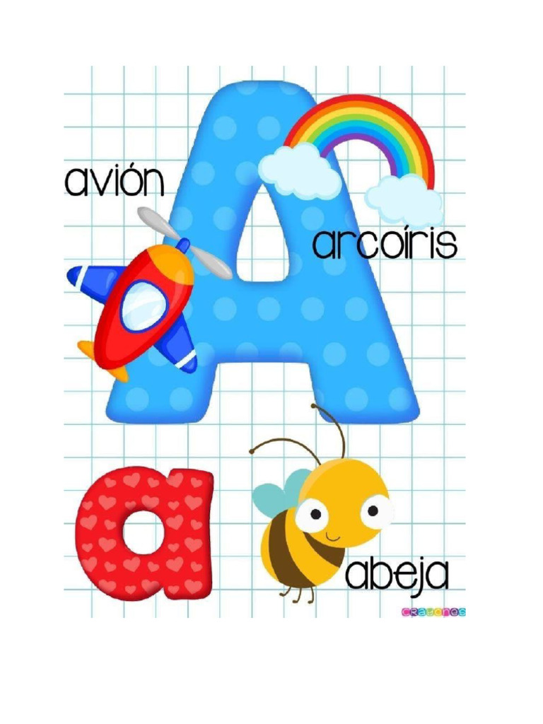 Abecedario Completo Letras A Hasta La Z | PDF