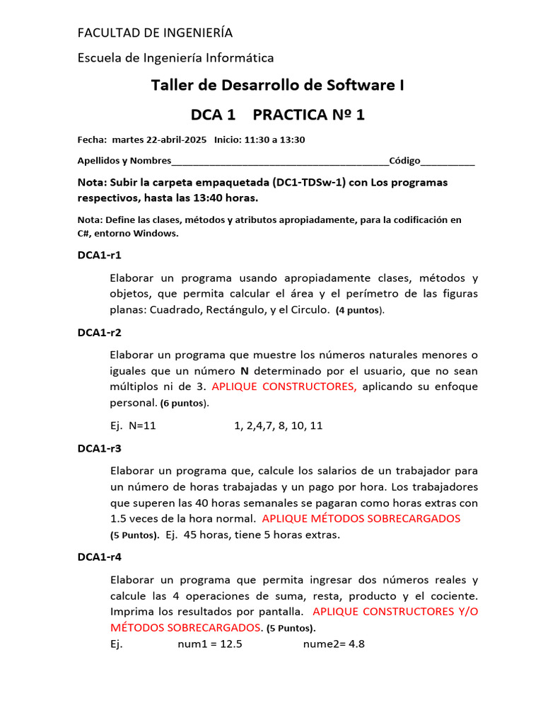 DCA 1-tdsw-1 | PDF