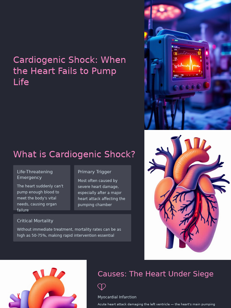 Understanding Cardiogenic Shock | PDF | Heart | Shock (Circulatory)