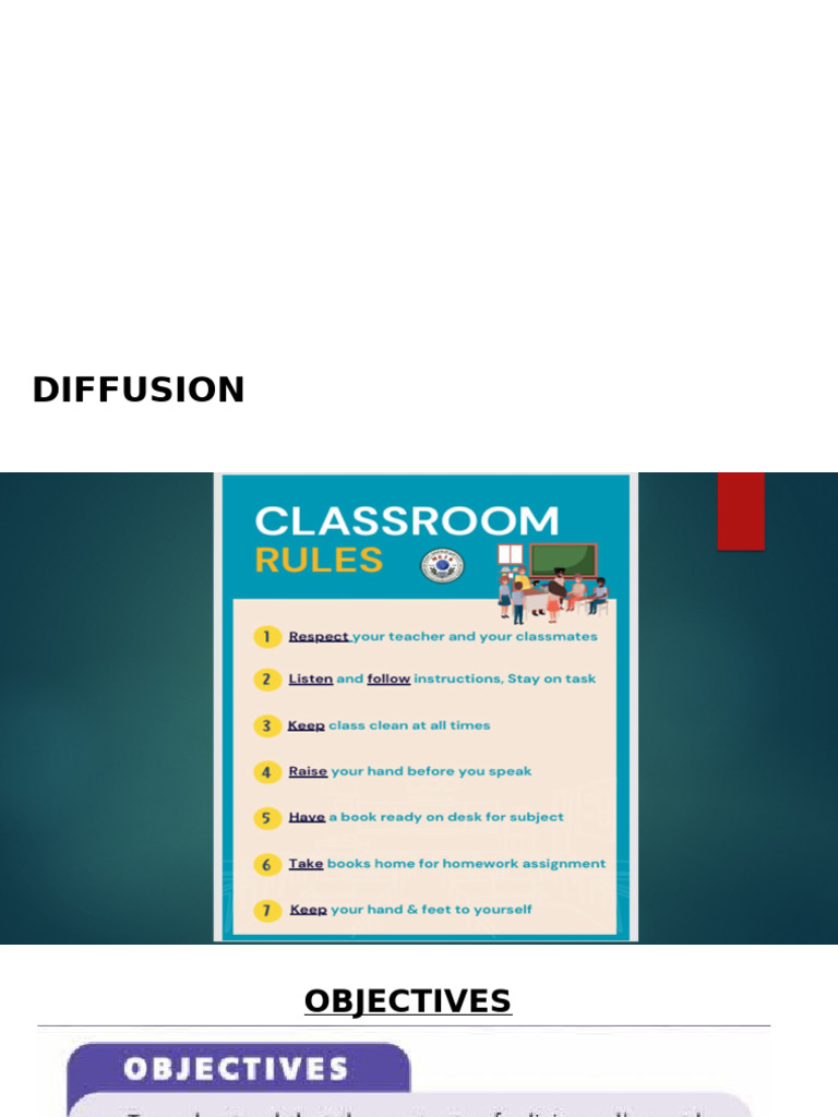 Presentation Diffusion PPT Igcse Linear Portion | PDF